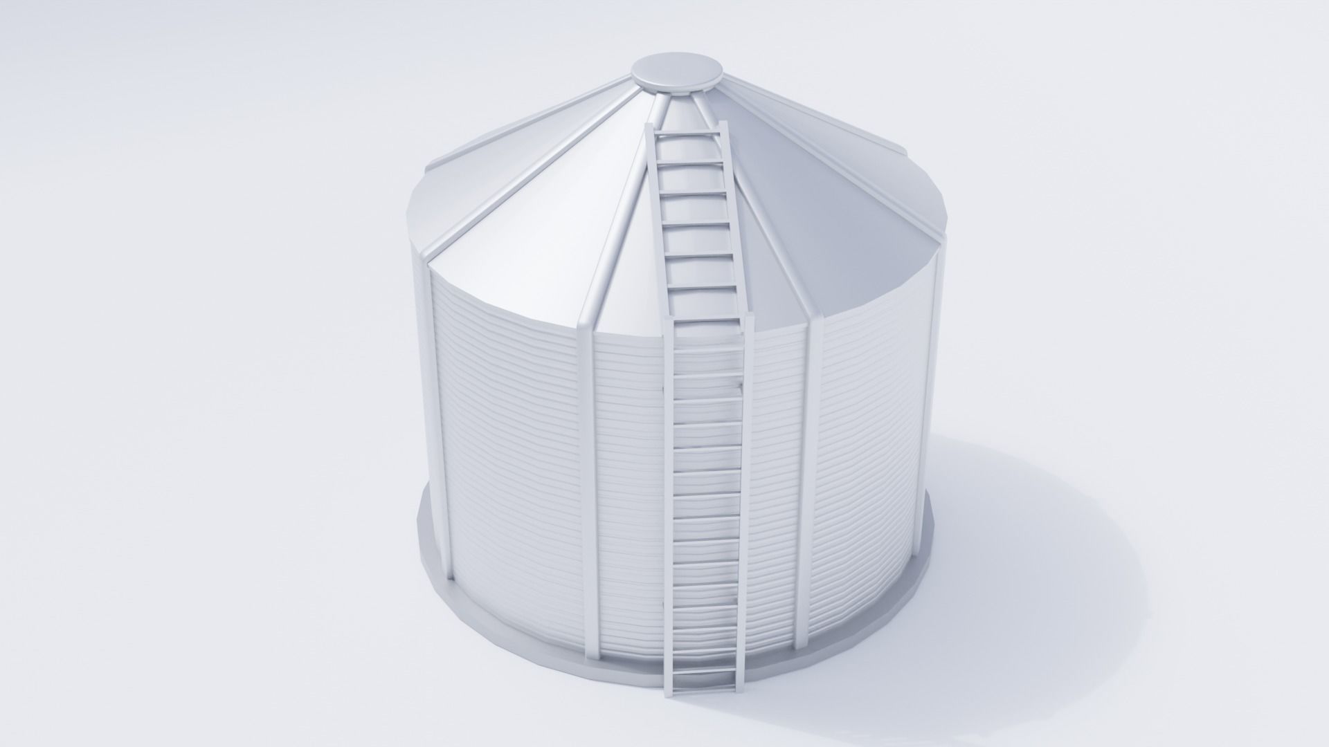 3D model Grain Bin VR / AR / low-poly | CGTrader