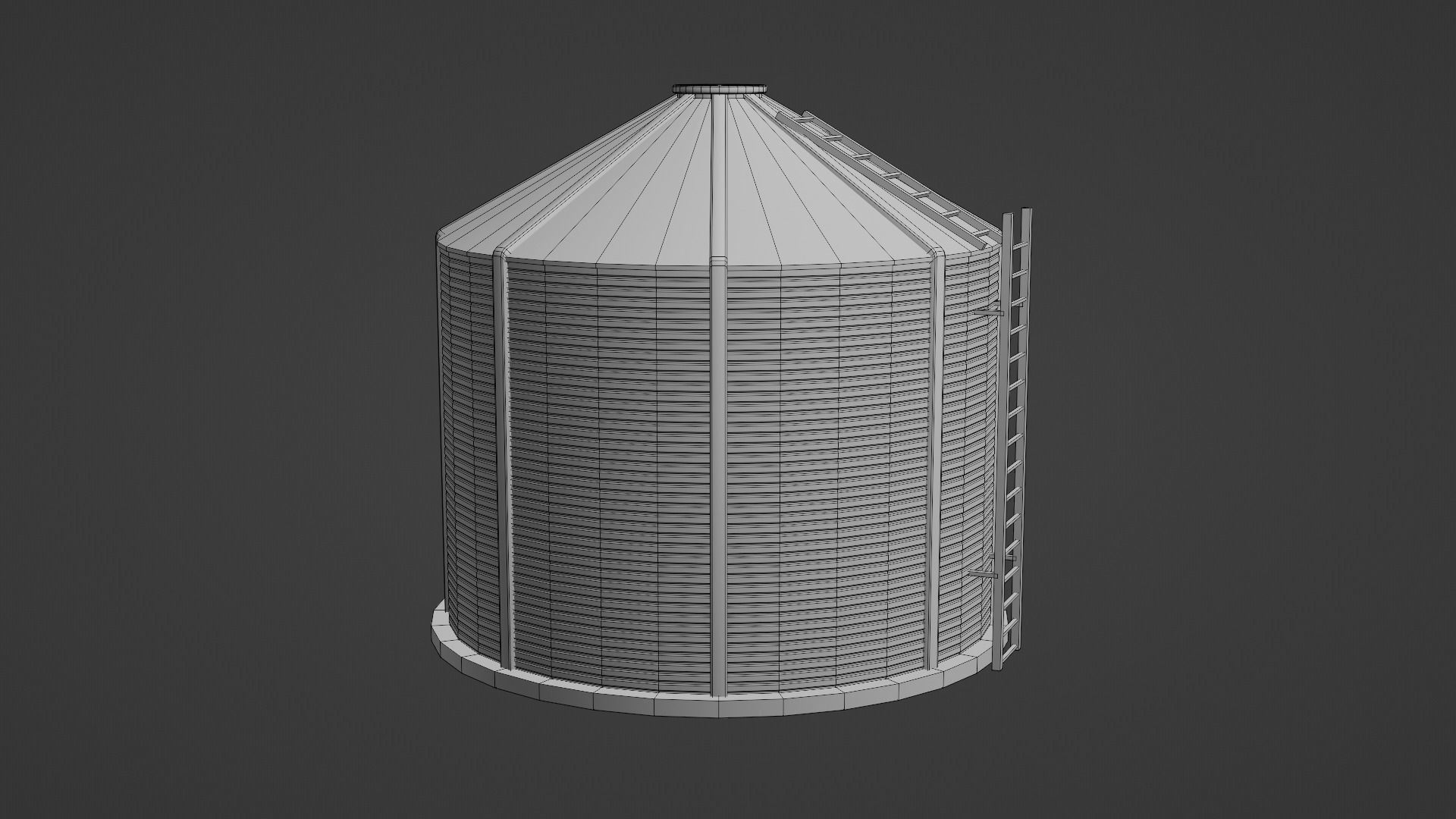 3D model Grain Bin VR / AR / low-poly | CGTrader