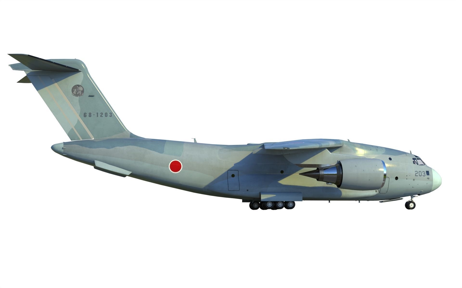 Kawasaki C-2 3D model | CGTrader