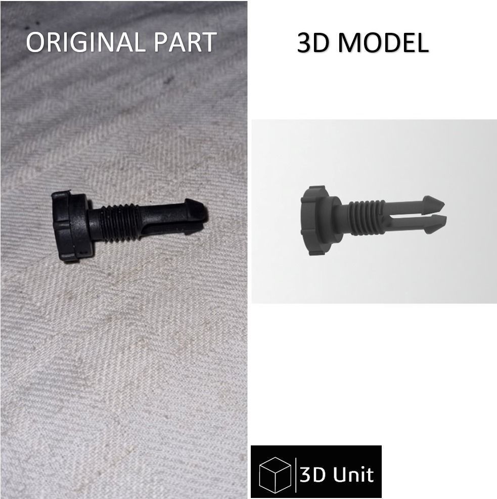 Radiator cap 3D model 3D printable | CGTrader