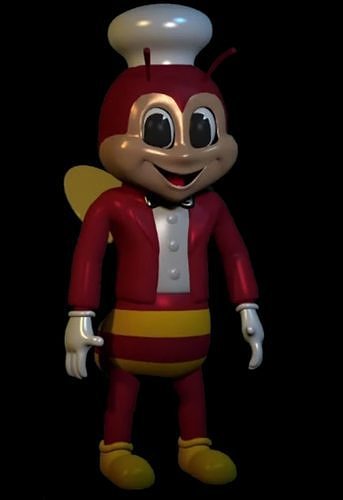 Jollibee animatronics v1 free 3D model rigged | CGTrader