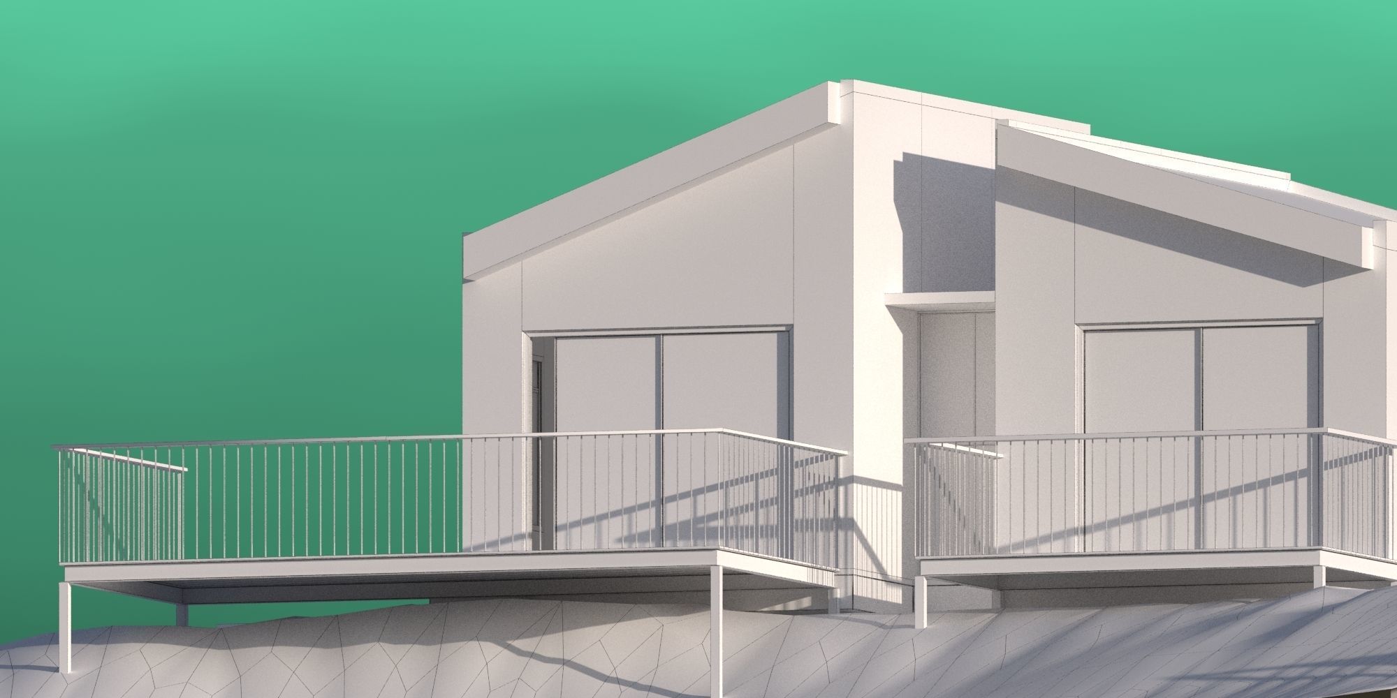 Complete House - El Retiro Cabin 3D model | CGTrader