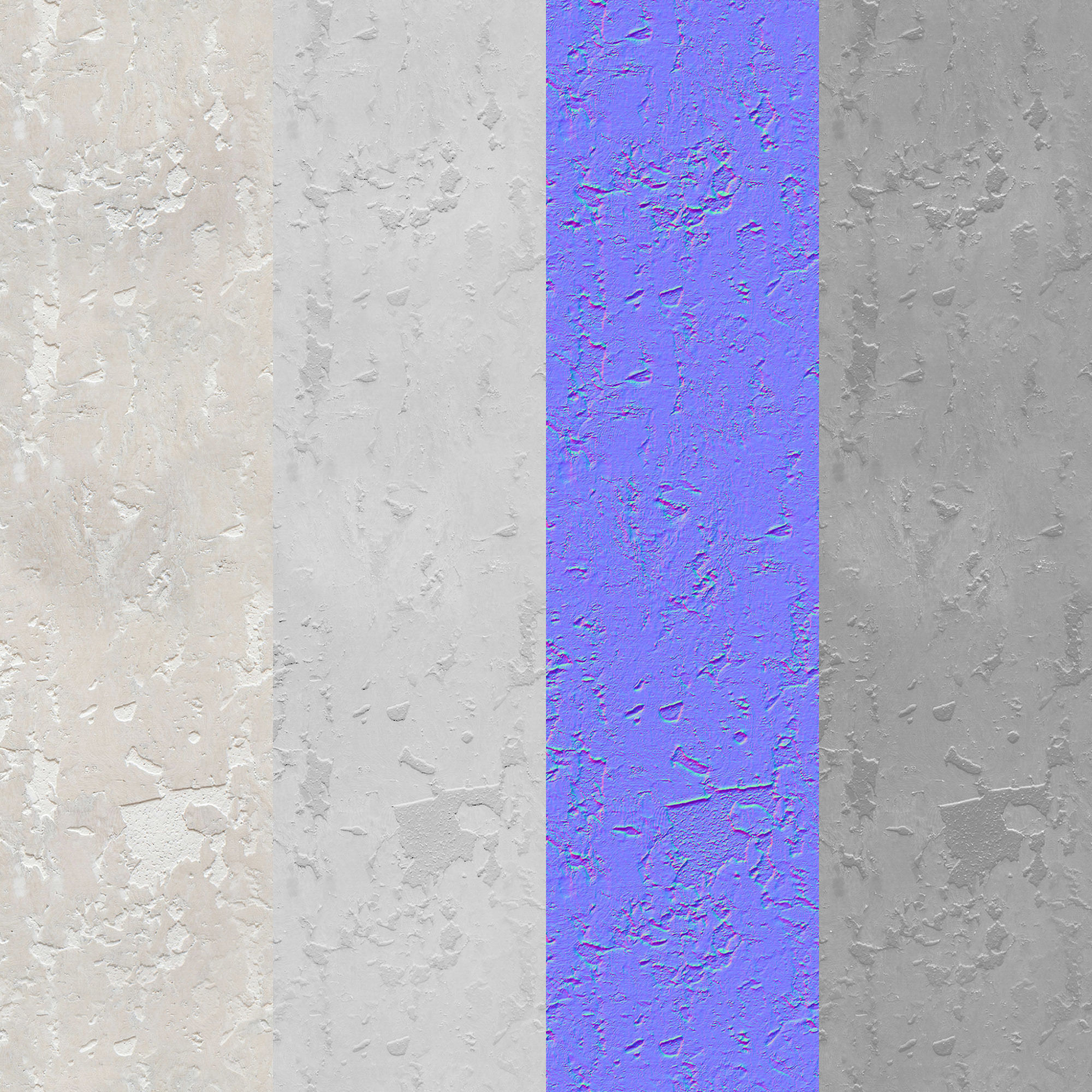 Decorative plaster Seamless decorative plaster material free Texture ...