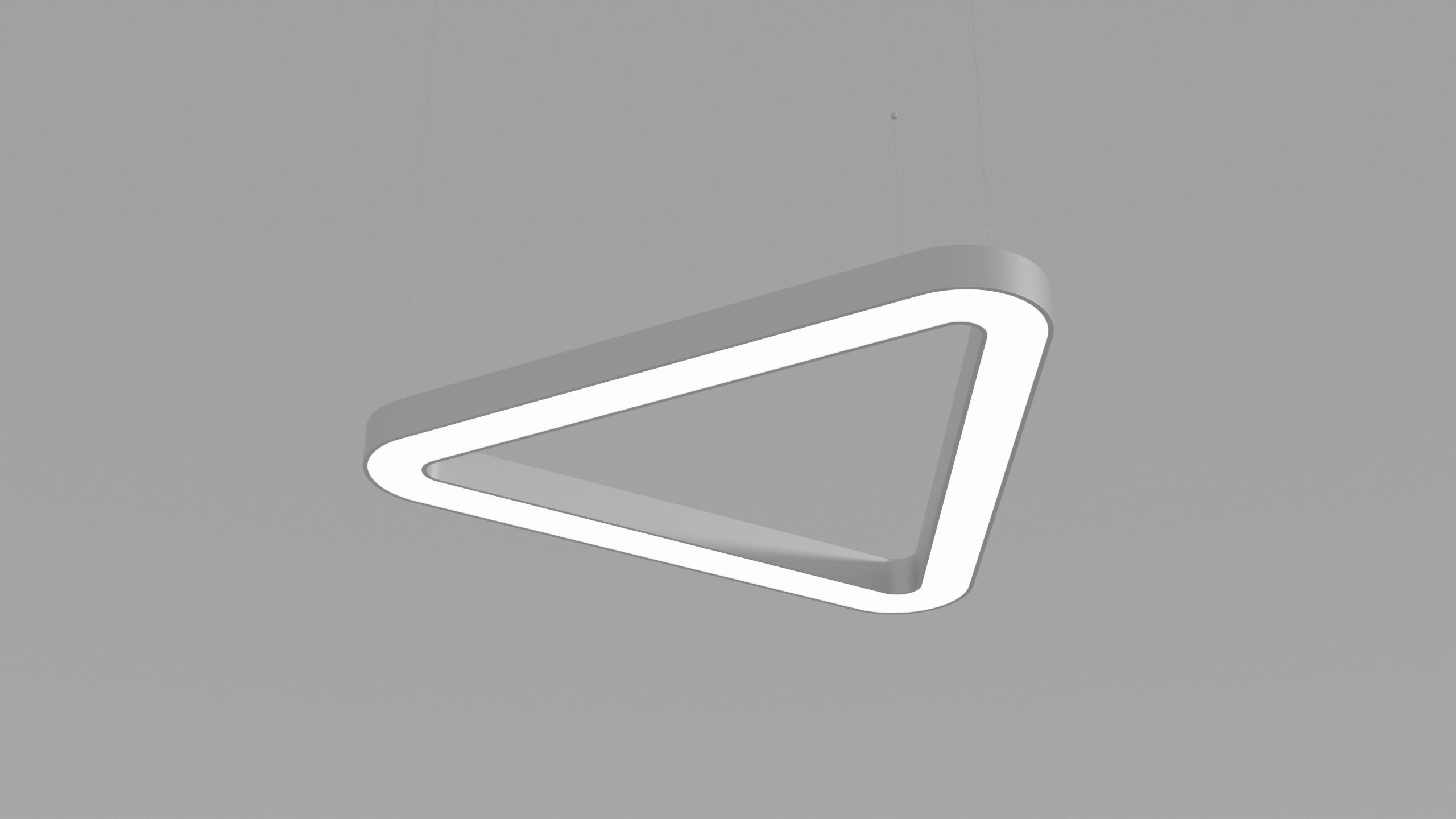 Triangular Hanging Light free 3D model | CGTrader