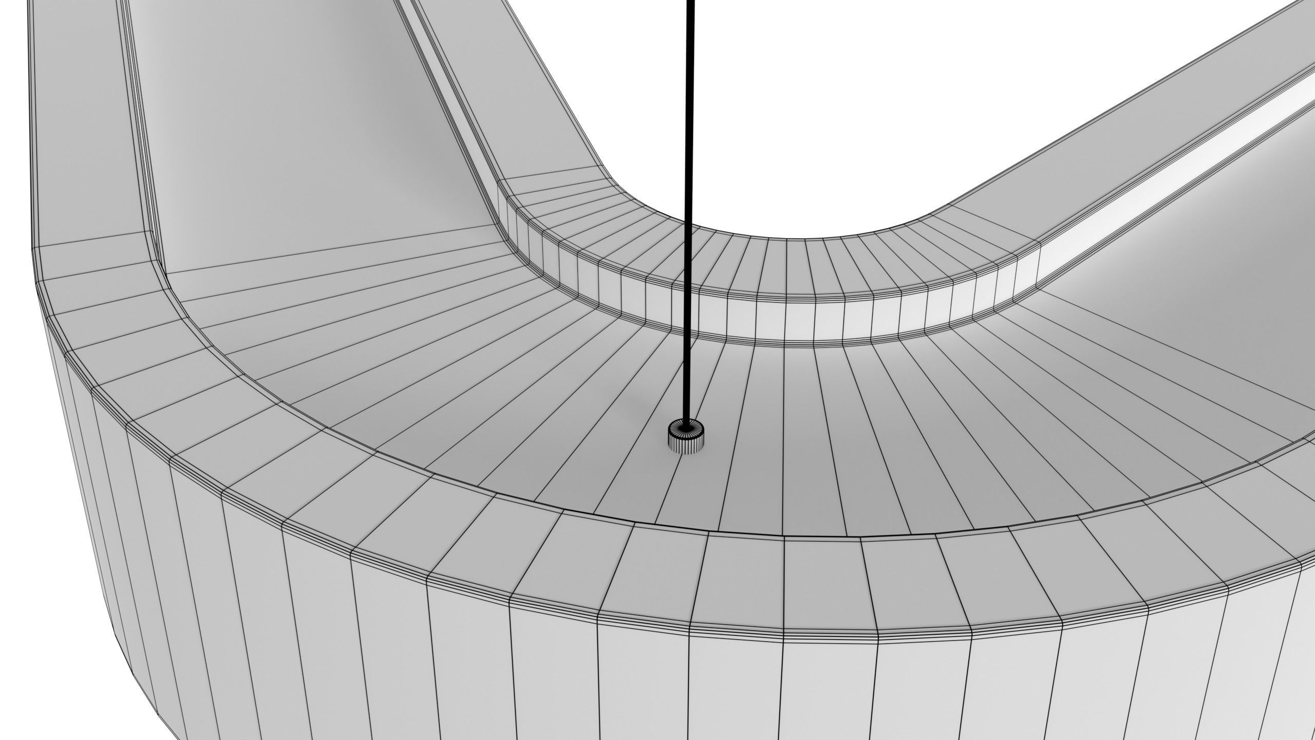 Triangular Hanging Light free 3D model | CGTrader