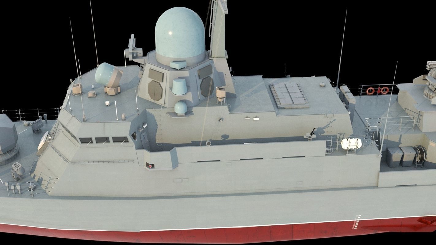 Karakurt class corvette 22800 3D model | CGTrader