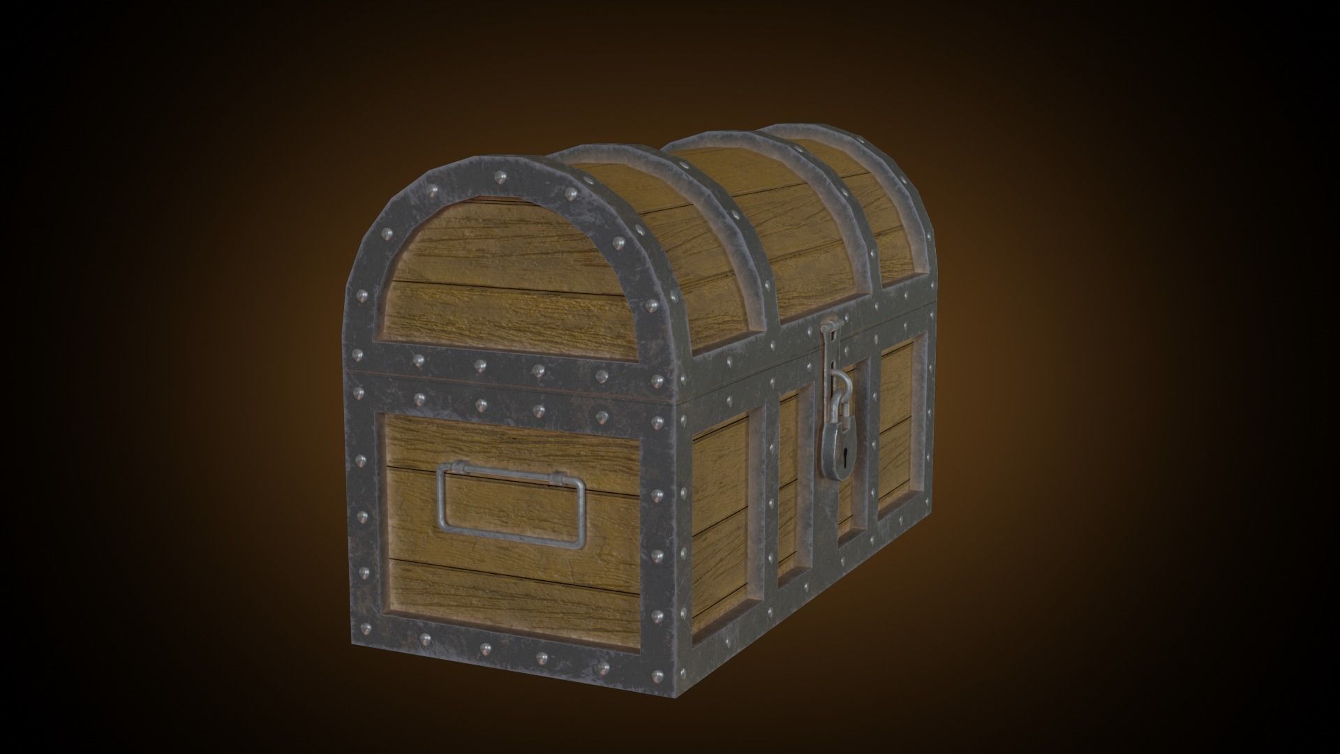 3D model Chest PBR Low-poly Game ready VR / AR / low-poly | CGTrader