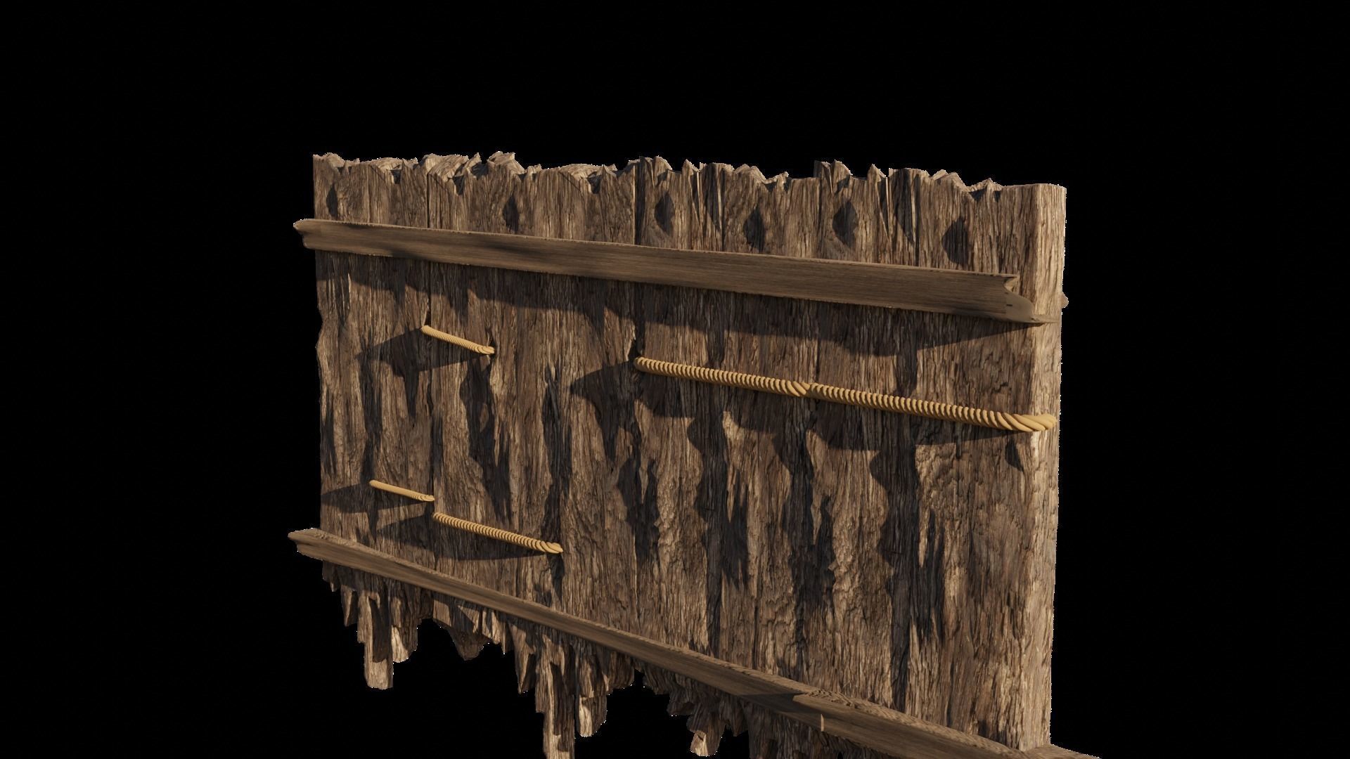 Wooden Planks 3D model | CGTrader