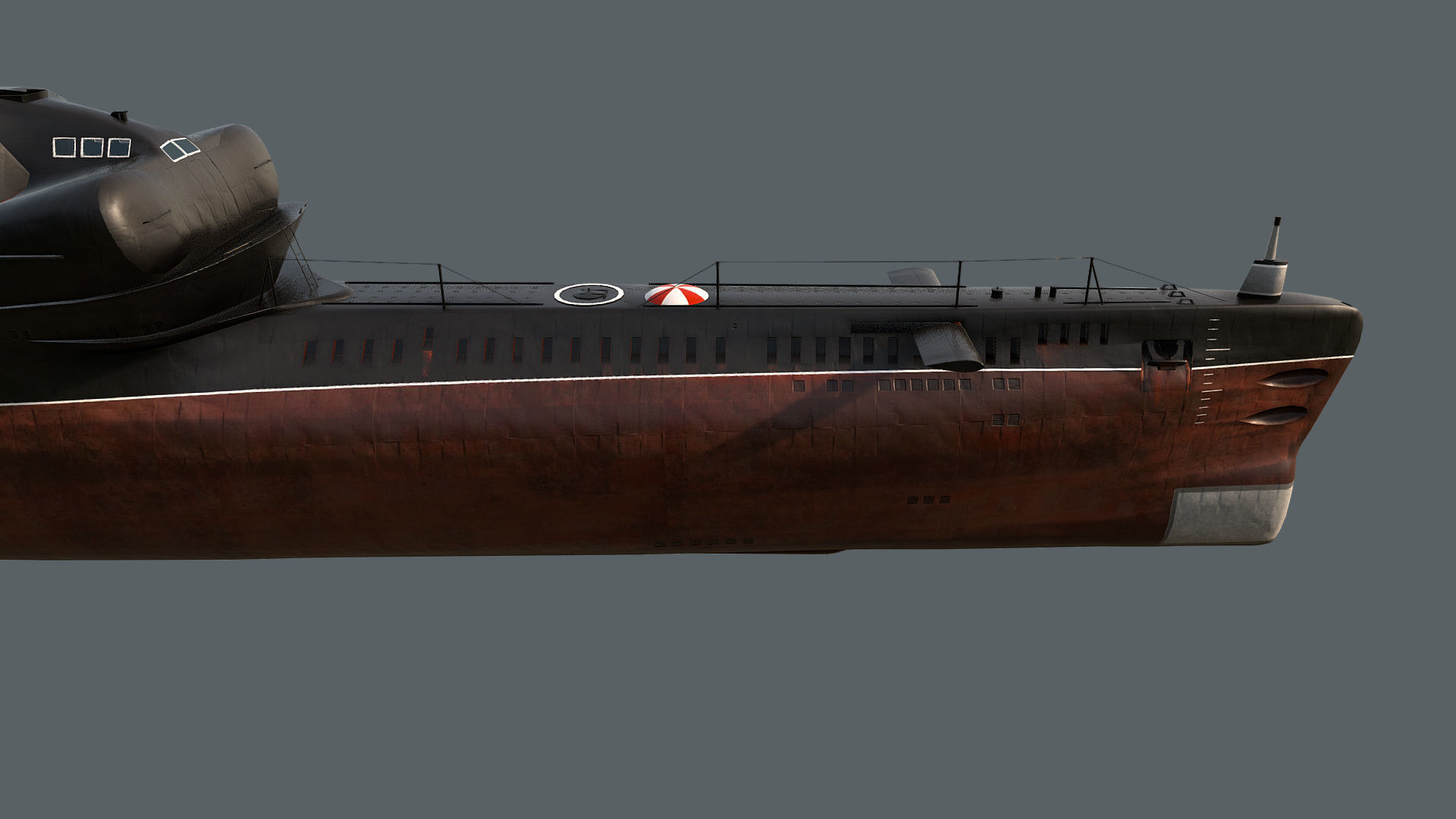 Project 665 Whiskey Long Bin submarine 3D model | CGTrader