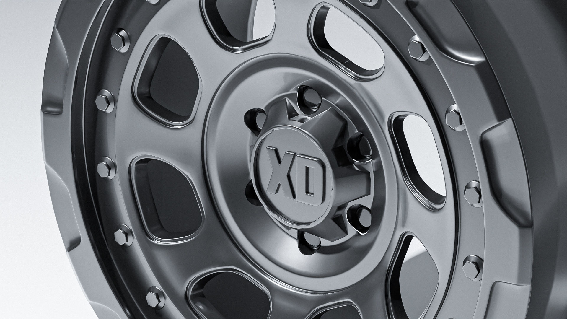 XD Storm Wheels XD861 3D model | CGTrader