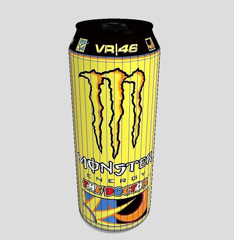 Monster VR46 3D model | CGTrader