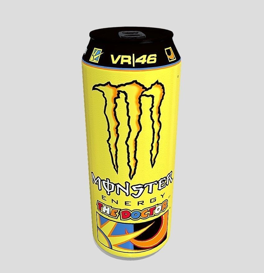 Monster VR46 3D model | CGTrader