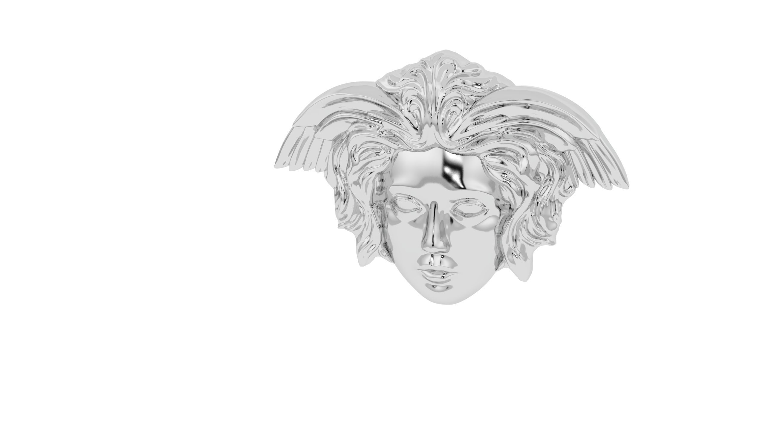 VERSACE medusa head free 3D model 3D printable | CGTrader