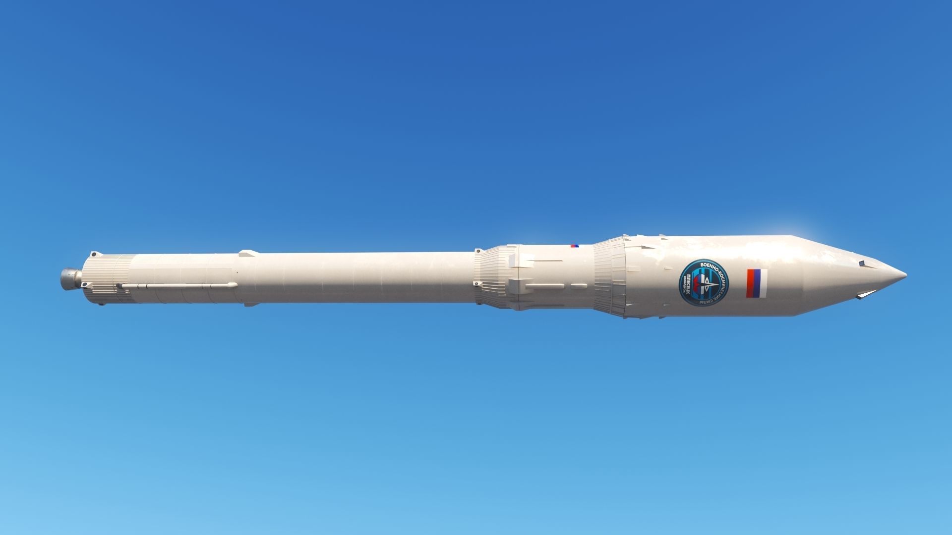 Angara A5 Rocket 3D model | CGTrader