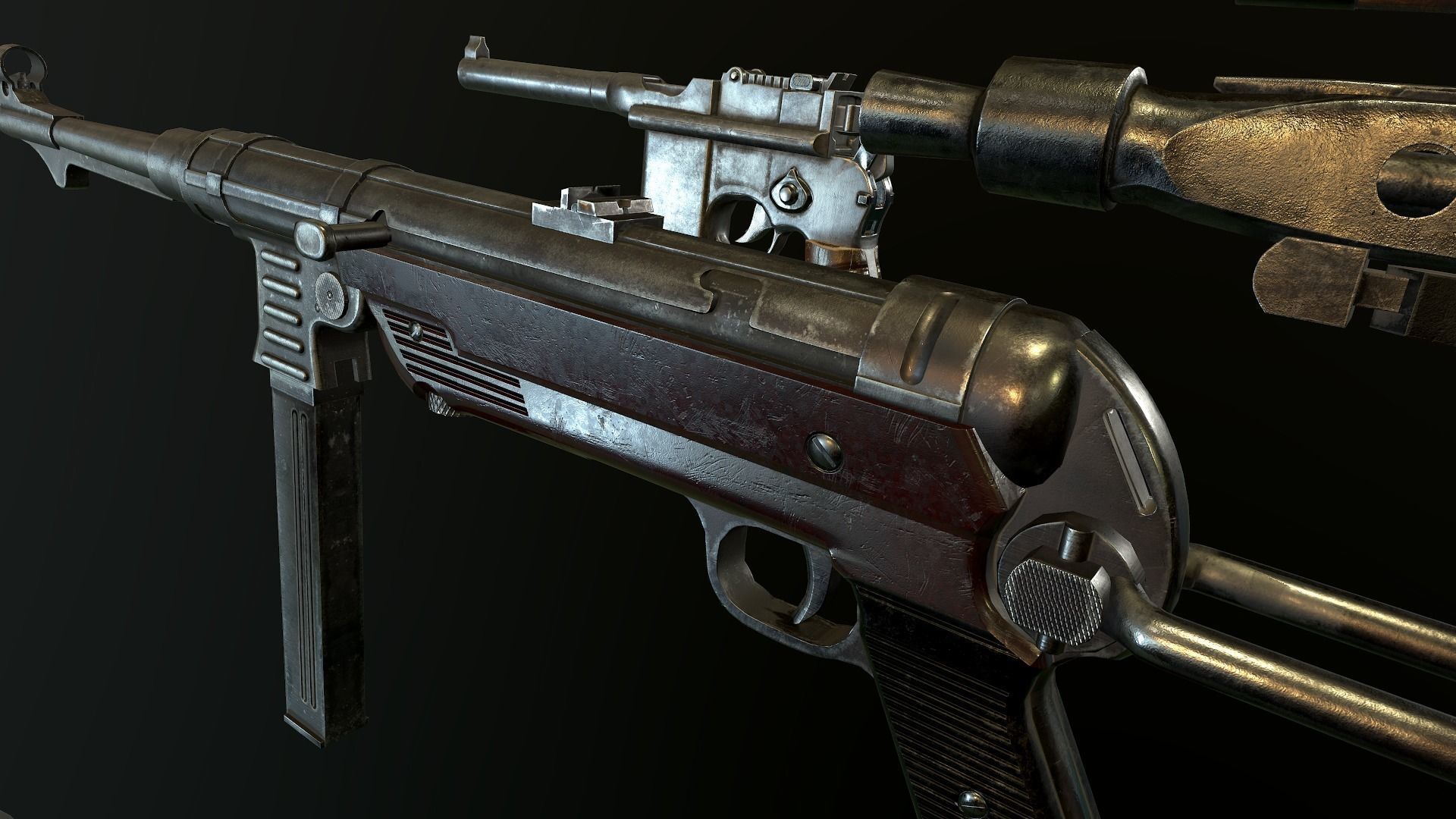 WW2 German Weapons Pack 3D Model Collection | CGTrader