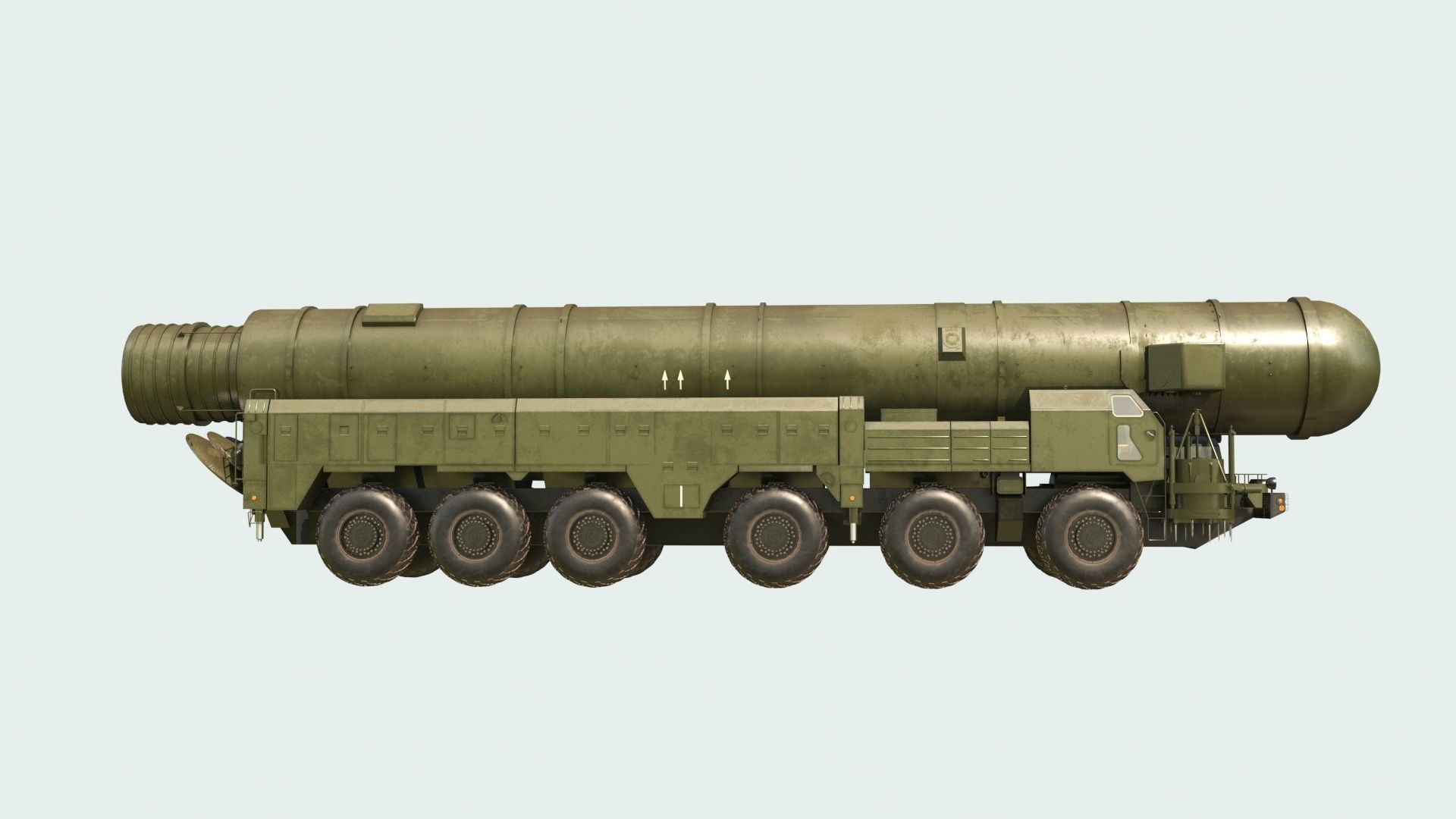 SS-20 Saber RSD 10 Pioneer 3D model | CGTrader