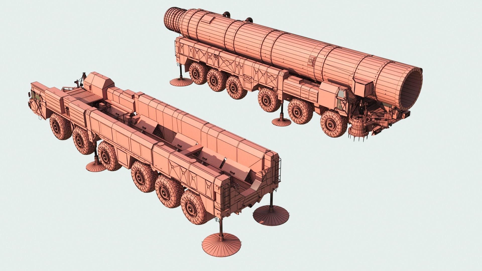 SS-20 Saber RSD 10 Pioneer 3D model | CGTrader