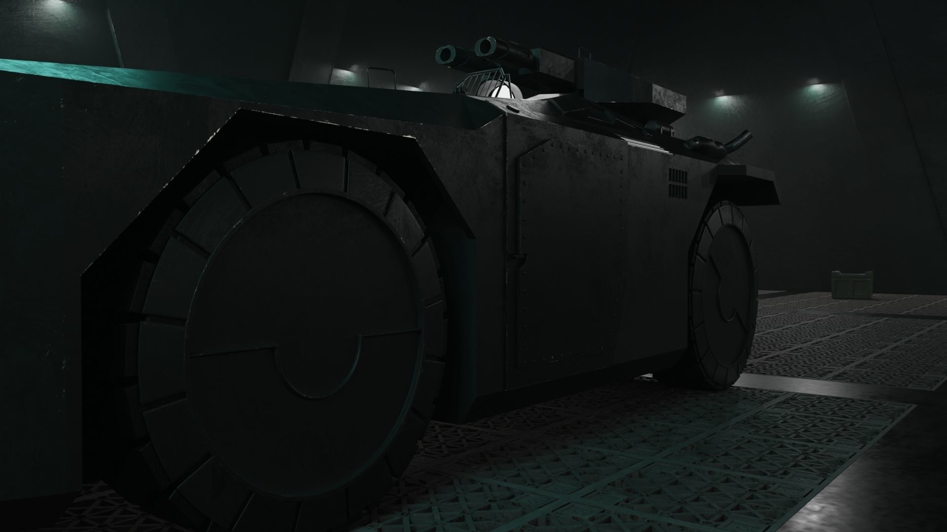 APC M577 3D model animated rigged | CGTrader