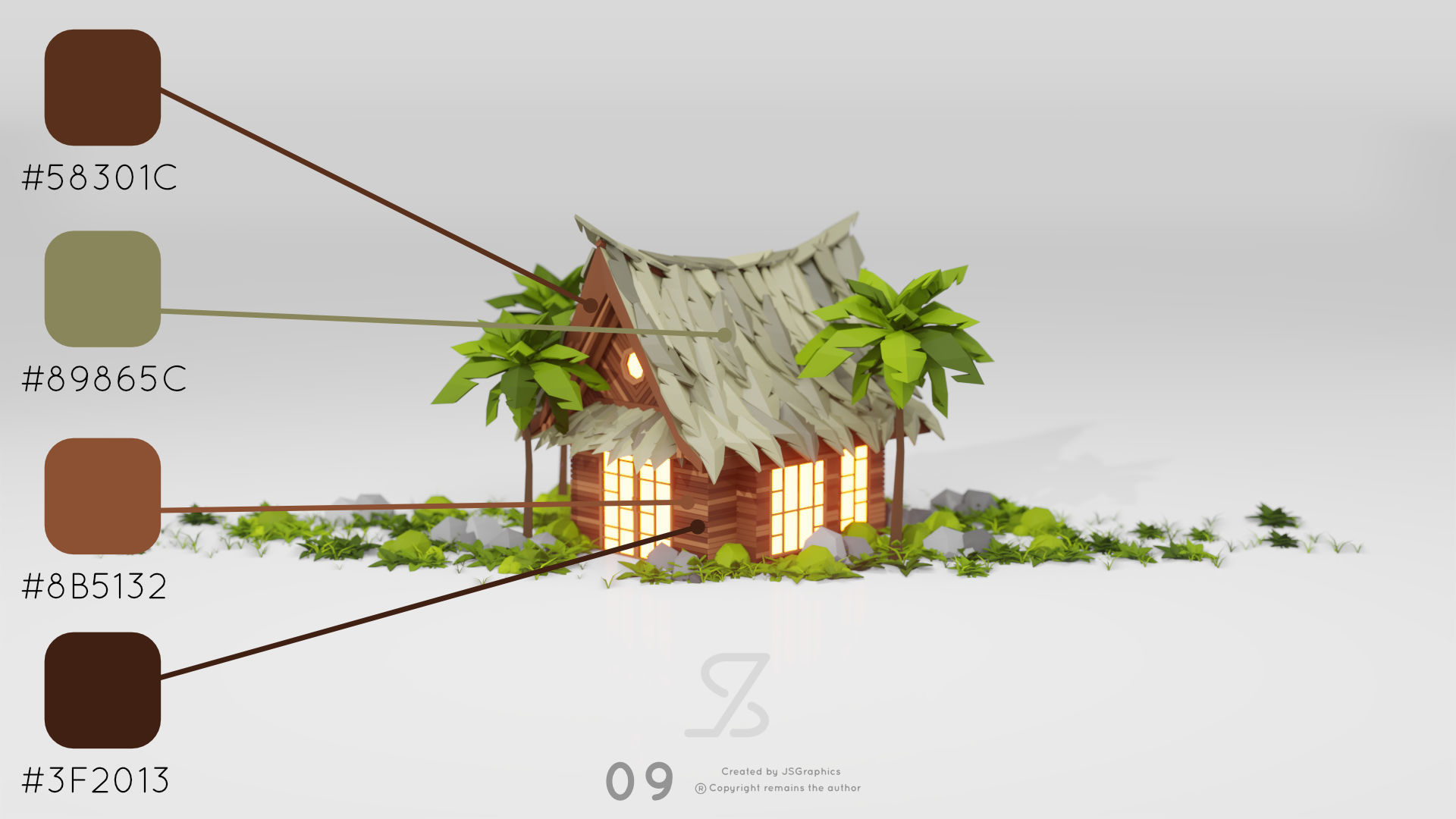 Beach House free VR / AR / low-poly 3D model | CGTrader