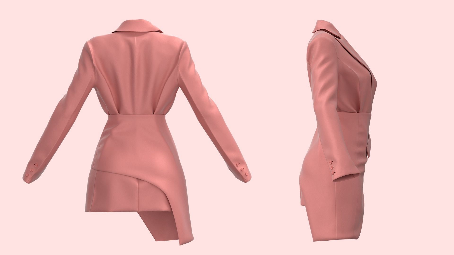 Female Costume Marvelous Designer 3D model | CGTrader