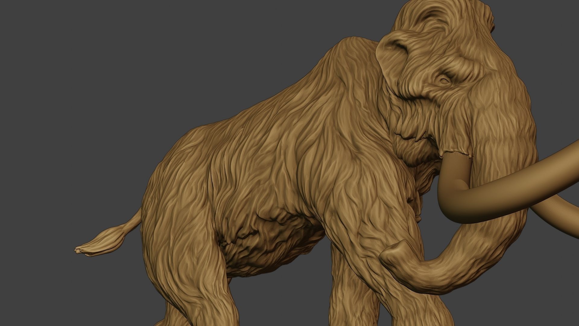 Mammoth P4 3D model 3D printable | CGTrader