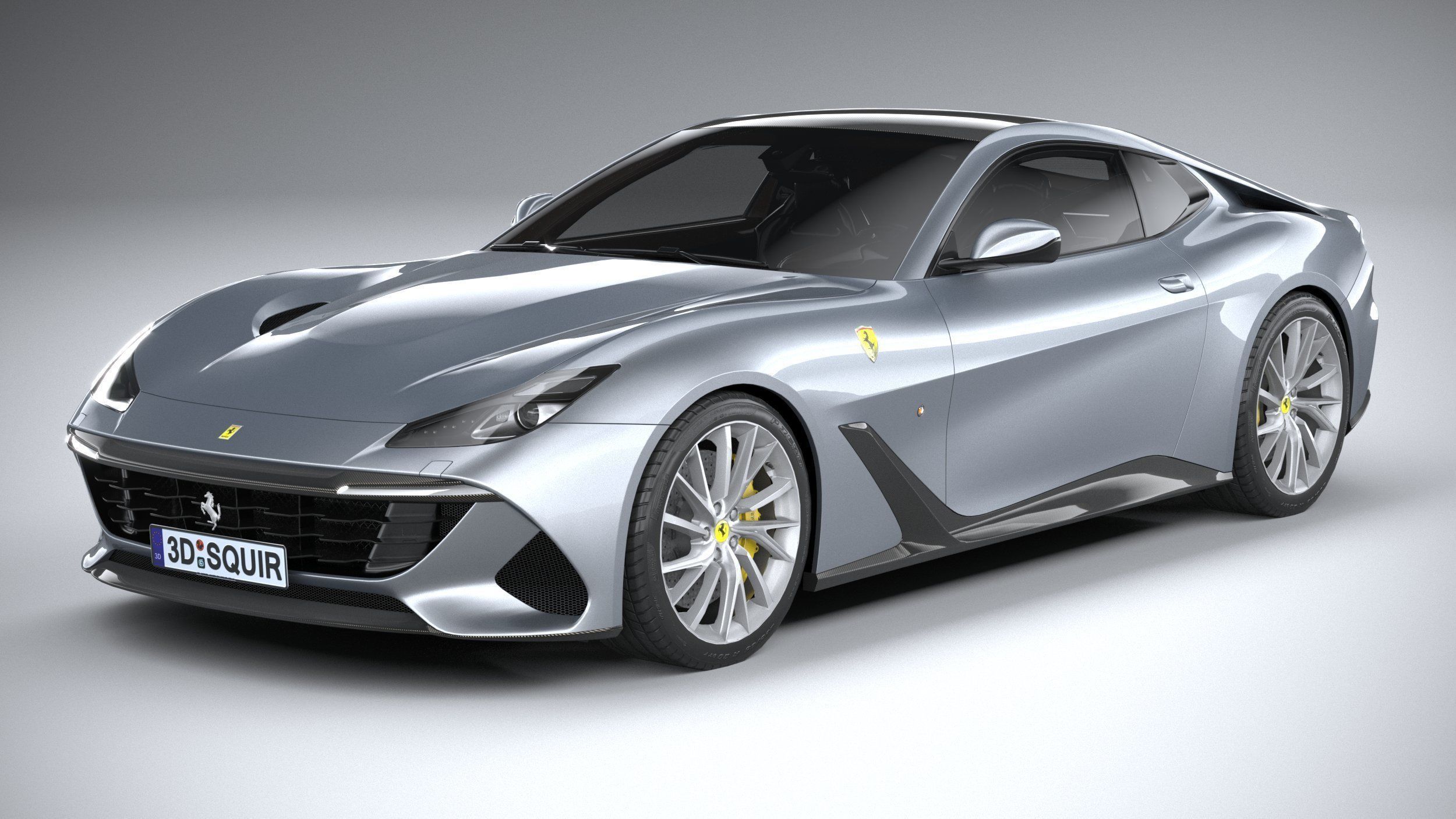 Ferrari BR20 2021 LowPoly 3D model | CGTrader