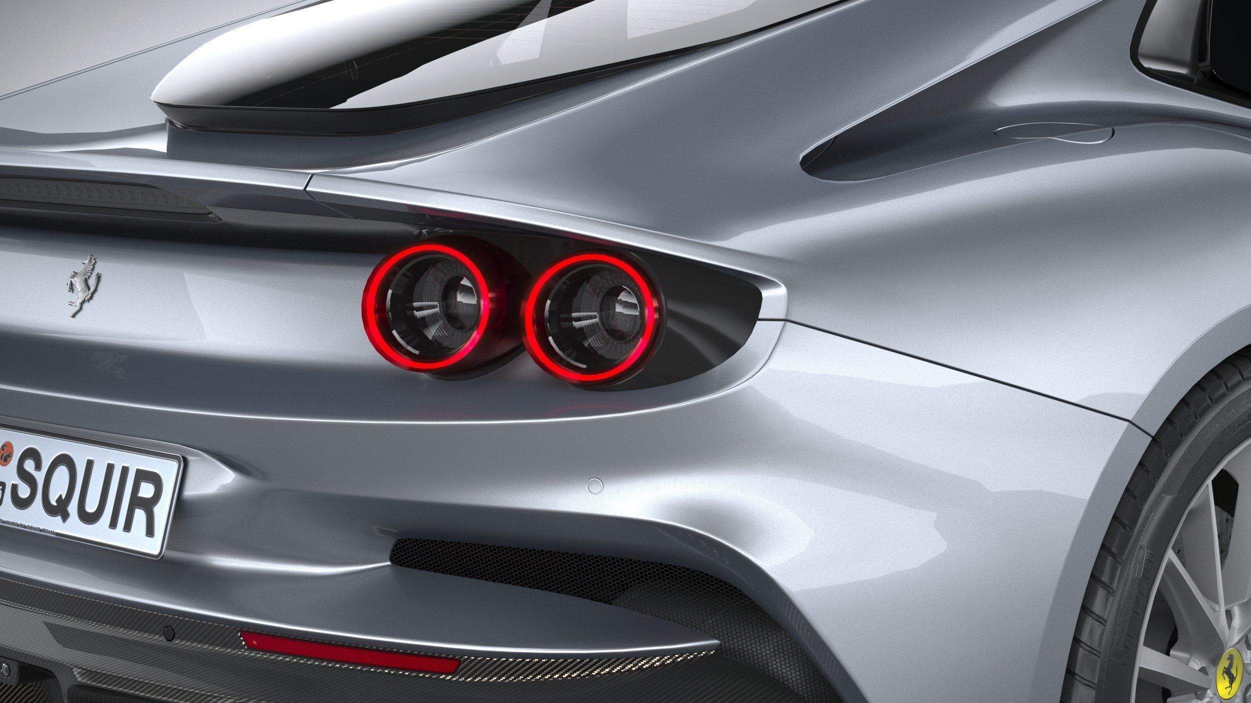 Ferrari BR20 2021 LowPoly 3D model | CGTrader