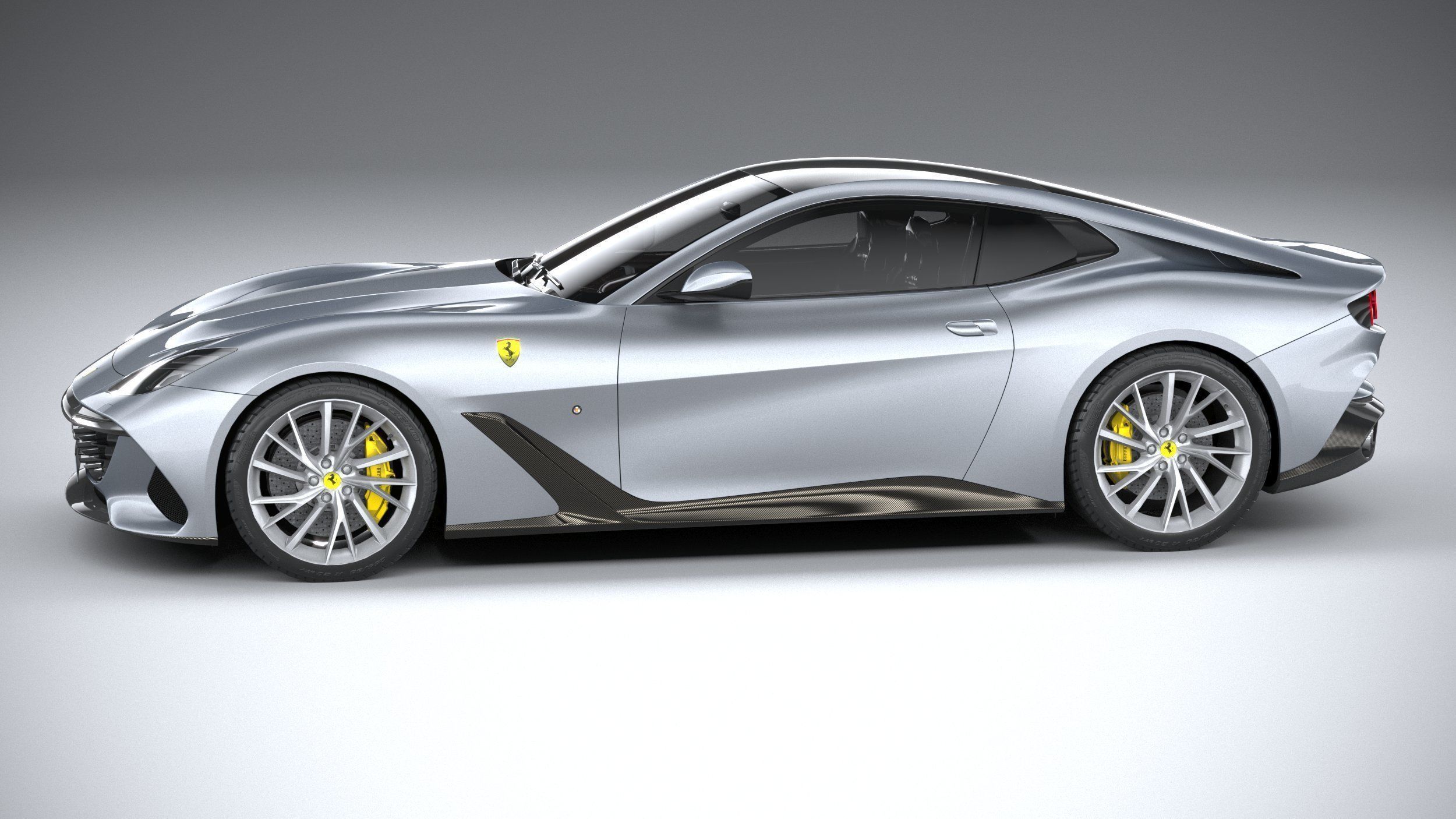 Ferrari BR20 2021 LowPoly 3D model | CGTrader