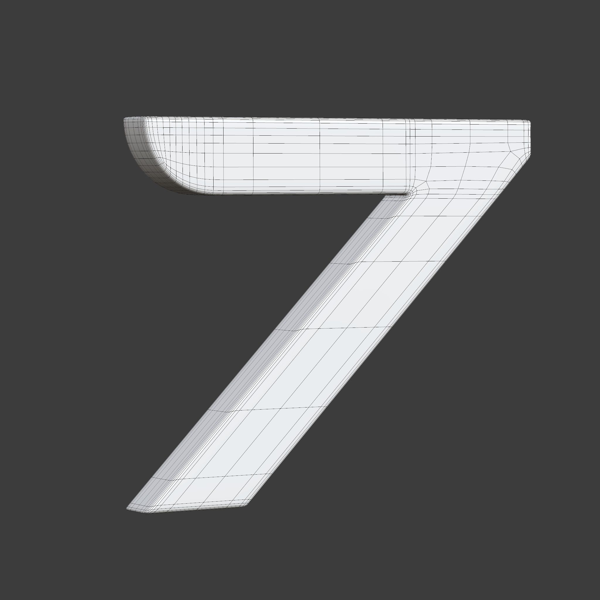 Tesla Alphabet 3D model | CGTrader