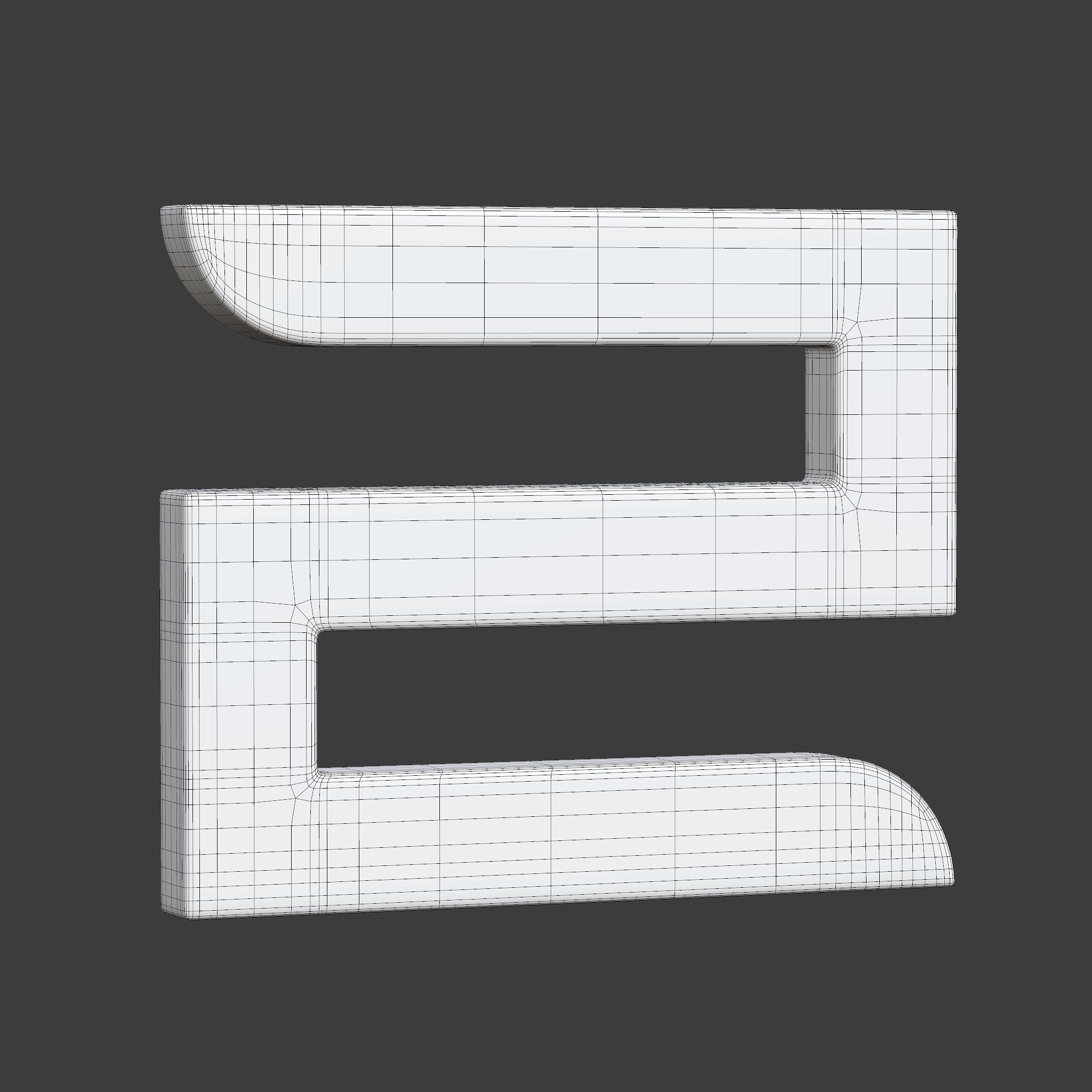 Tesla Alphabet 3D model | CGTrader