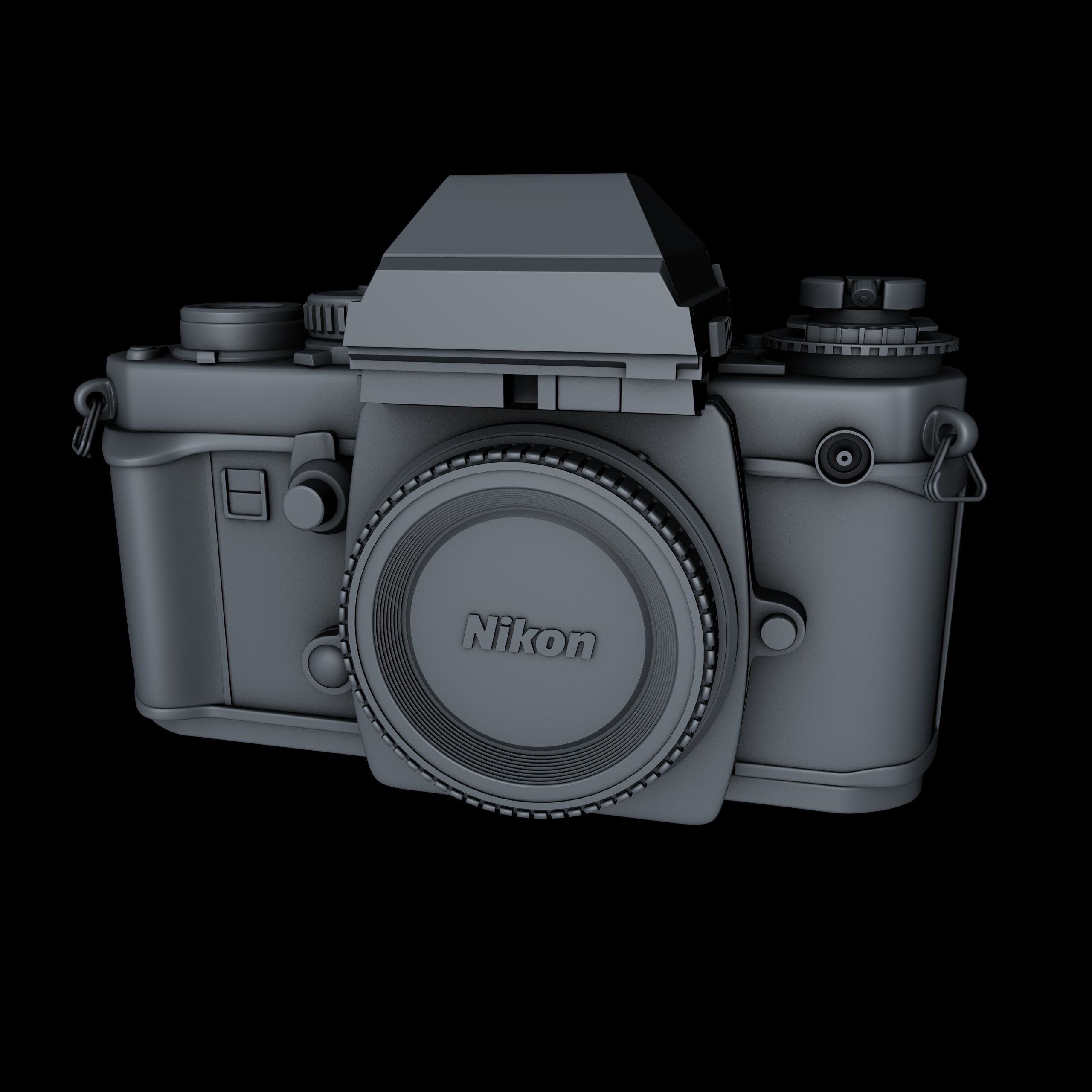 3D model Nikon F3 camera VR / AR / low-poly | CGTrader