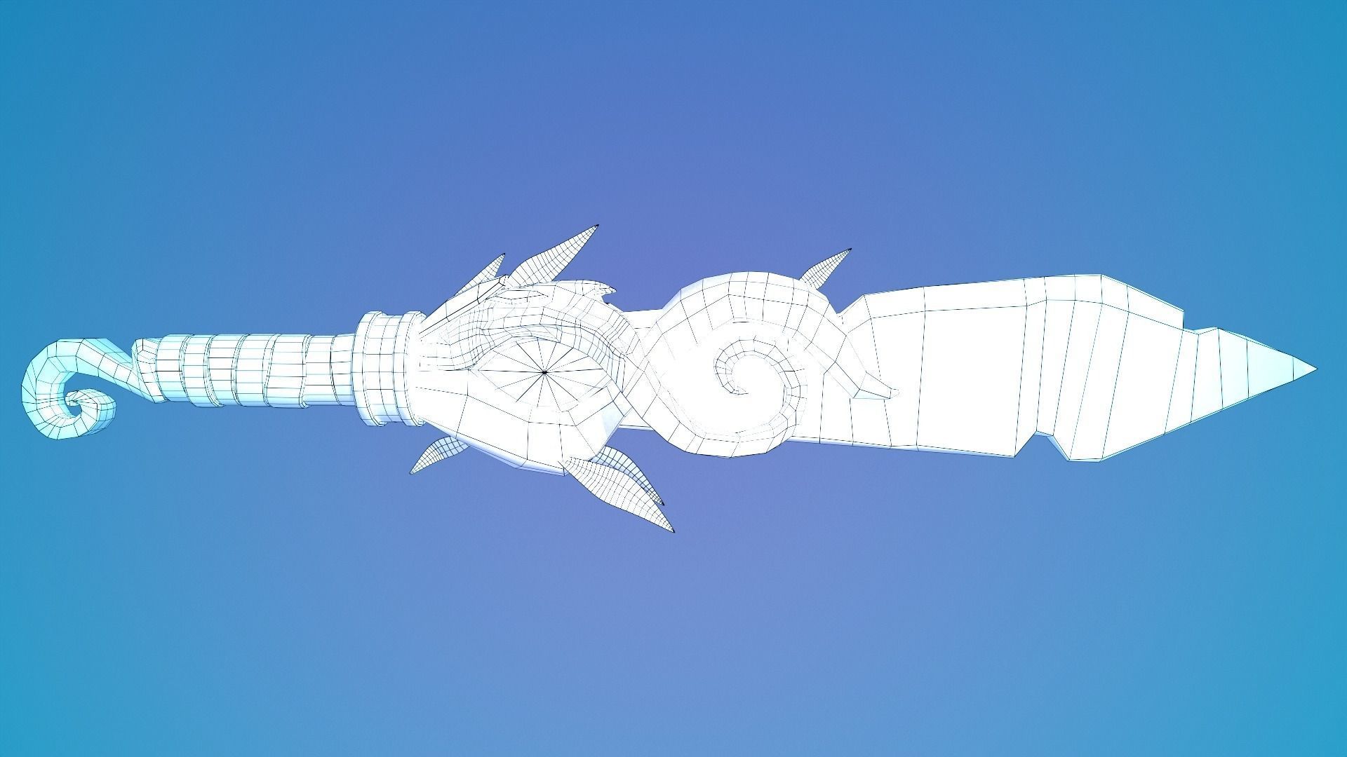 3D model Stylized Elemental Dagger VR / AR / low-poly | CGTrader