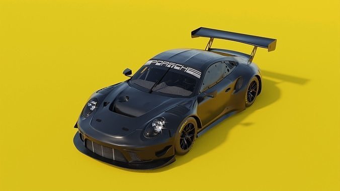 911 GT3 R 3D model | CGTrader