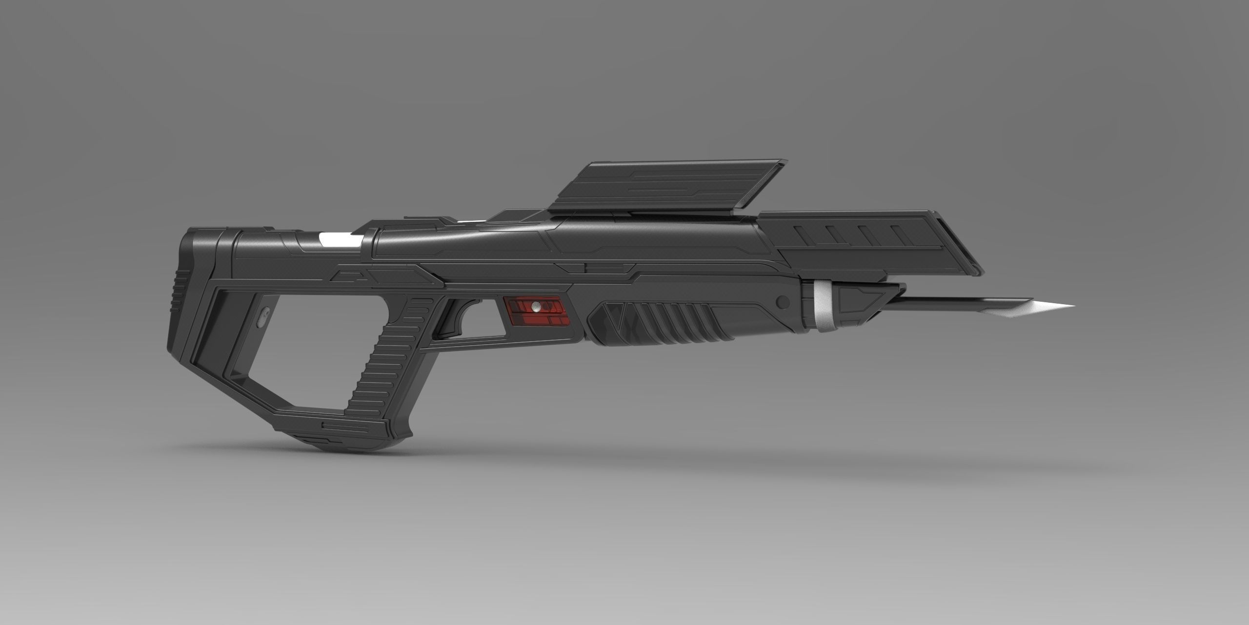 Dark Timeline Phaser Rifle from Picard TV 3D model | CGTrader
