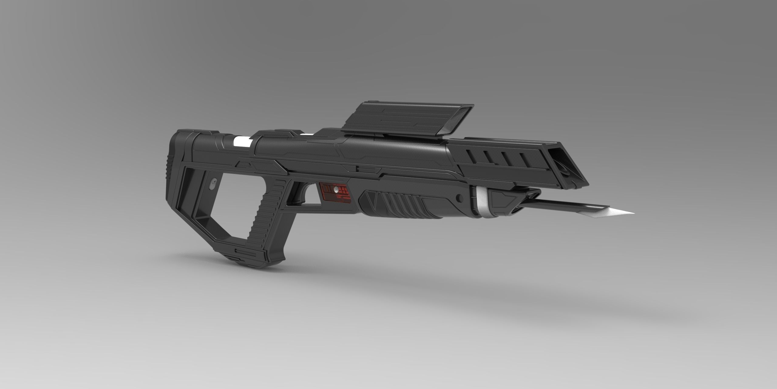 Dark Timeline Phaser Rifle from Picard TV 3D model | CGTrader