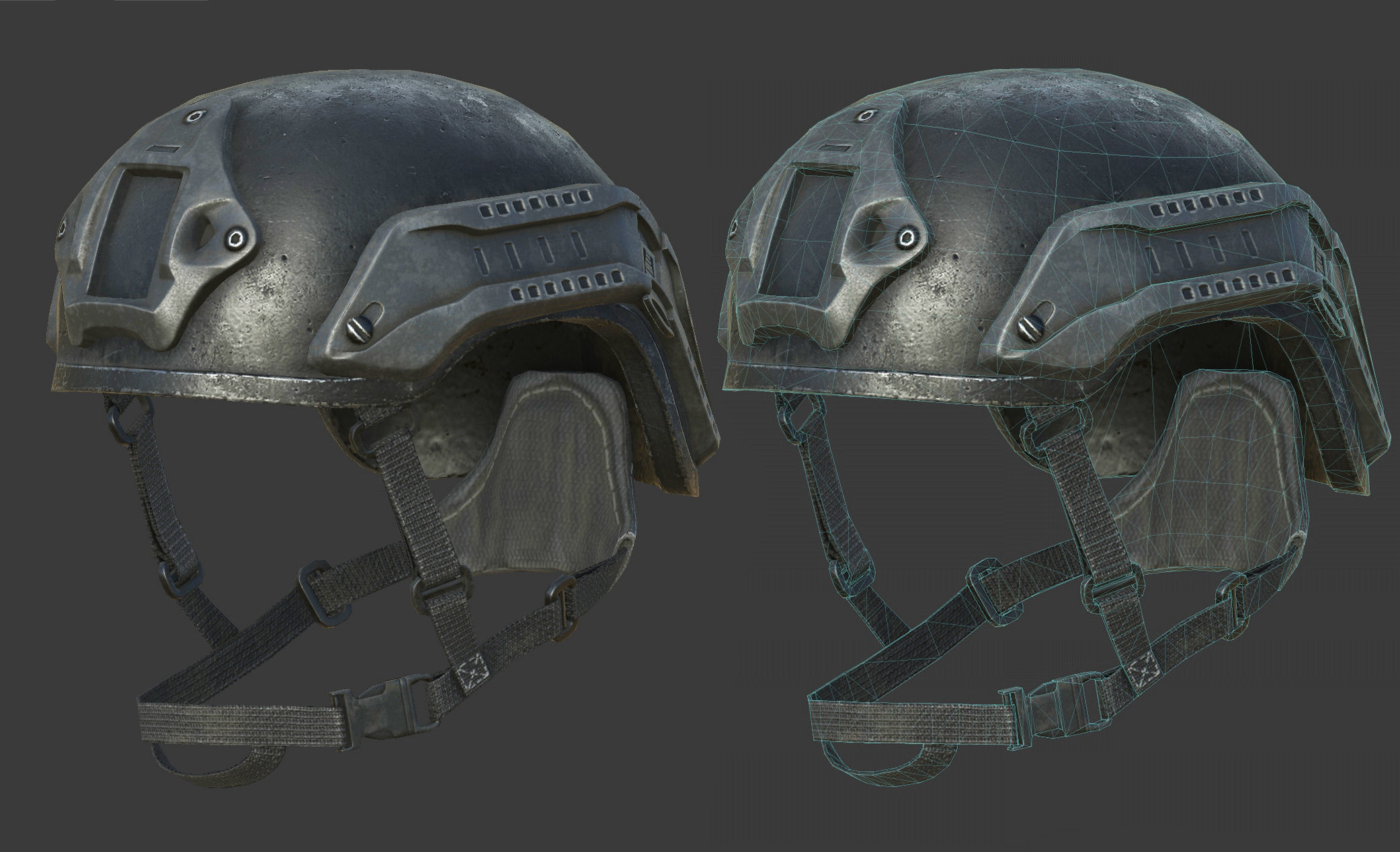 3D model Nexus SF M3 Helmet VR / AR / low-poly | CGTrader