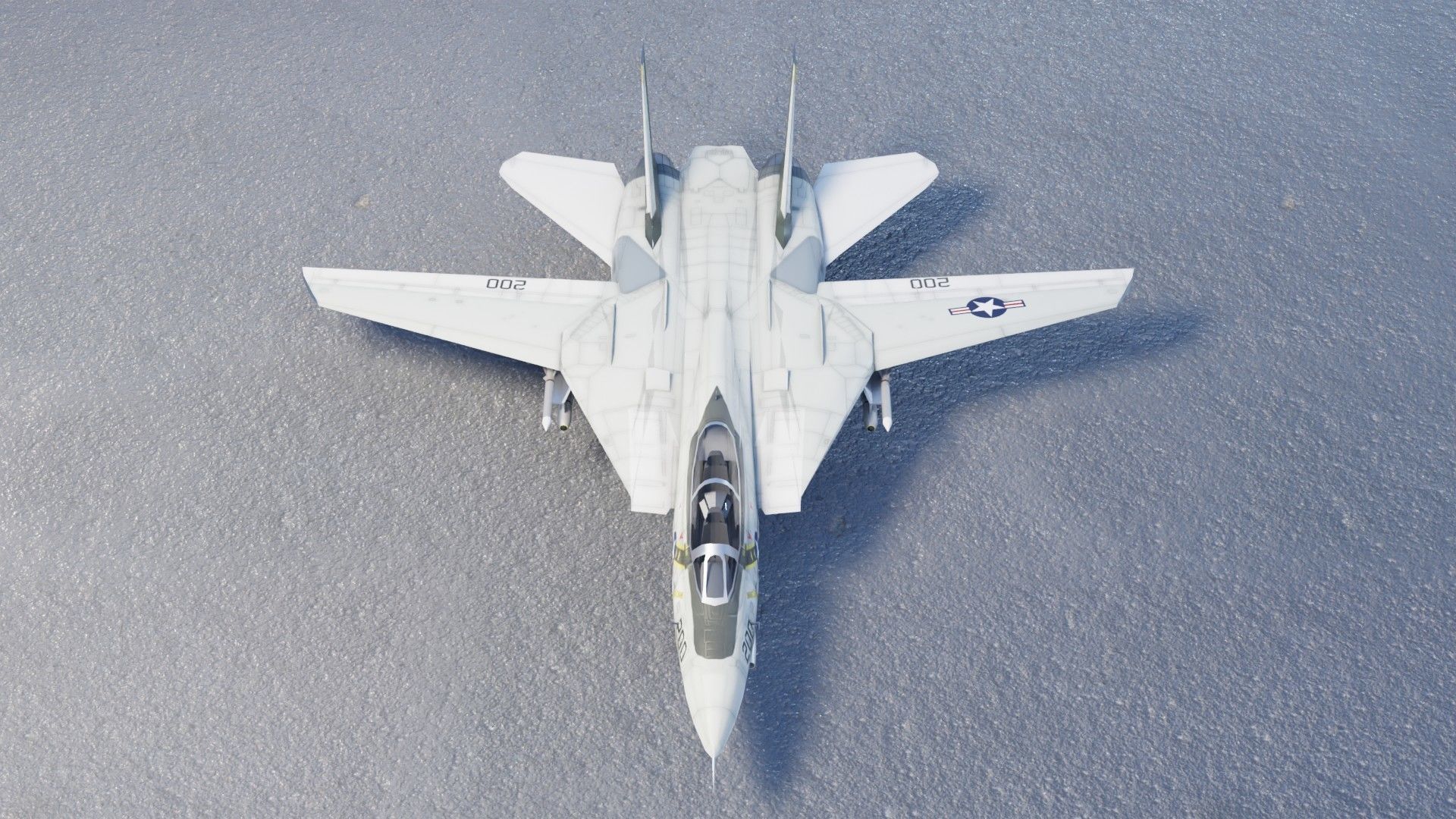 3D model Grumman F-14 Tomcat VR / AR / low-poly | CGTrader
