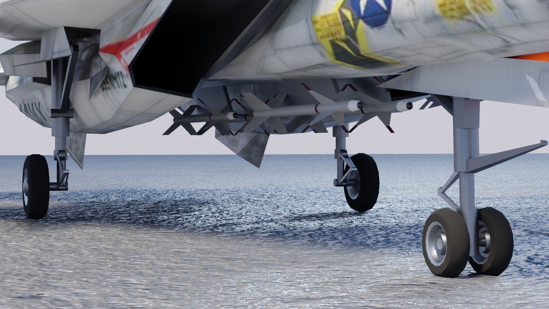 3D model Grumman F-14 Tomcat VR / AR / low-poly | CGTrader