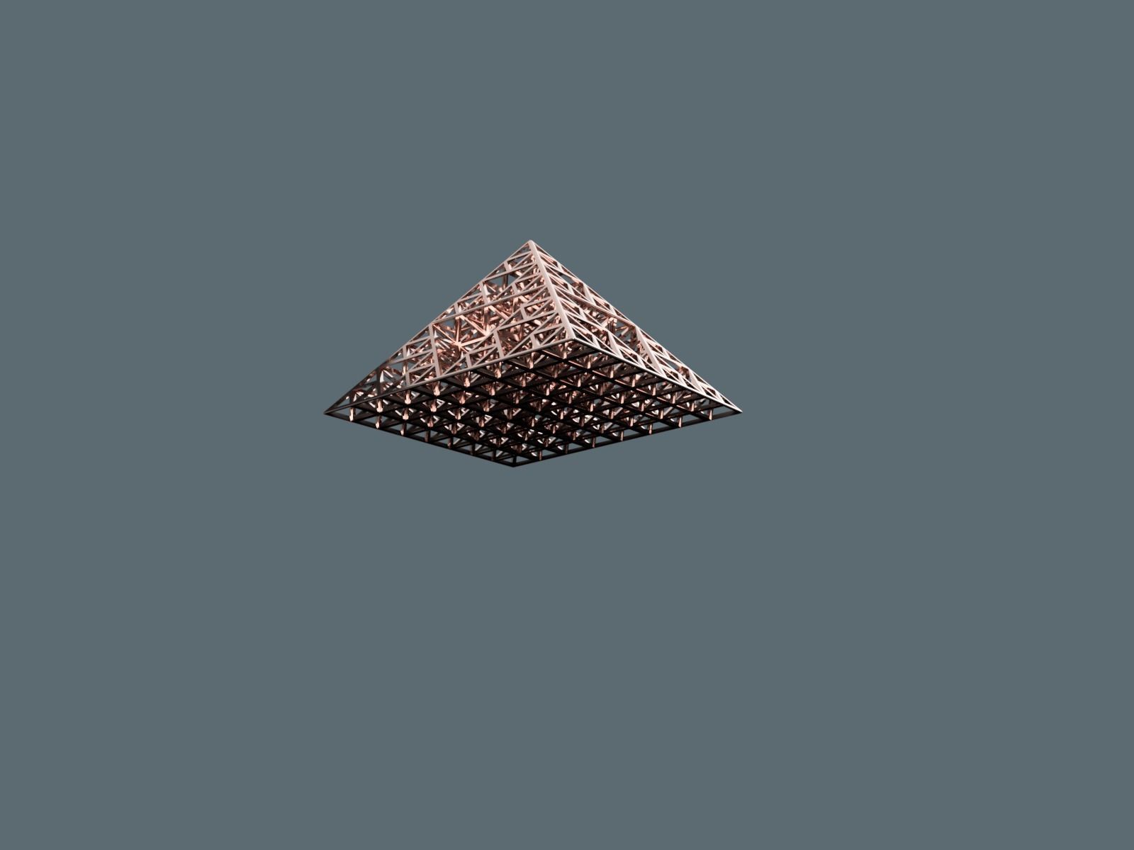 pyramid Cheops Egypt fractal jules4design swiss artist 3D model 3D ...