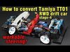 Tamiya TT01 RWD drift car conversion kit with interior parts 3D model 3D printable | CGTrader