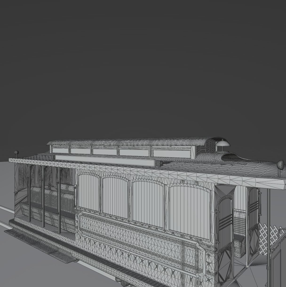 Cable Car San Francisco 3D model | CGTrader
