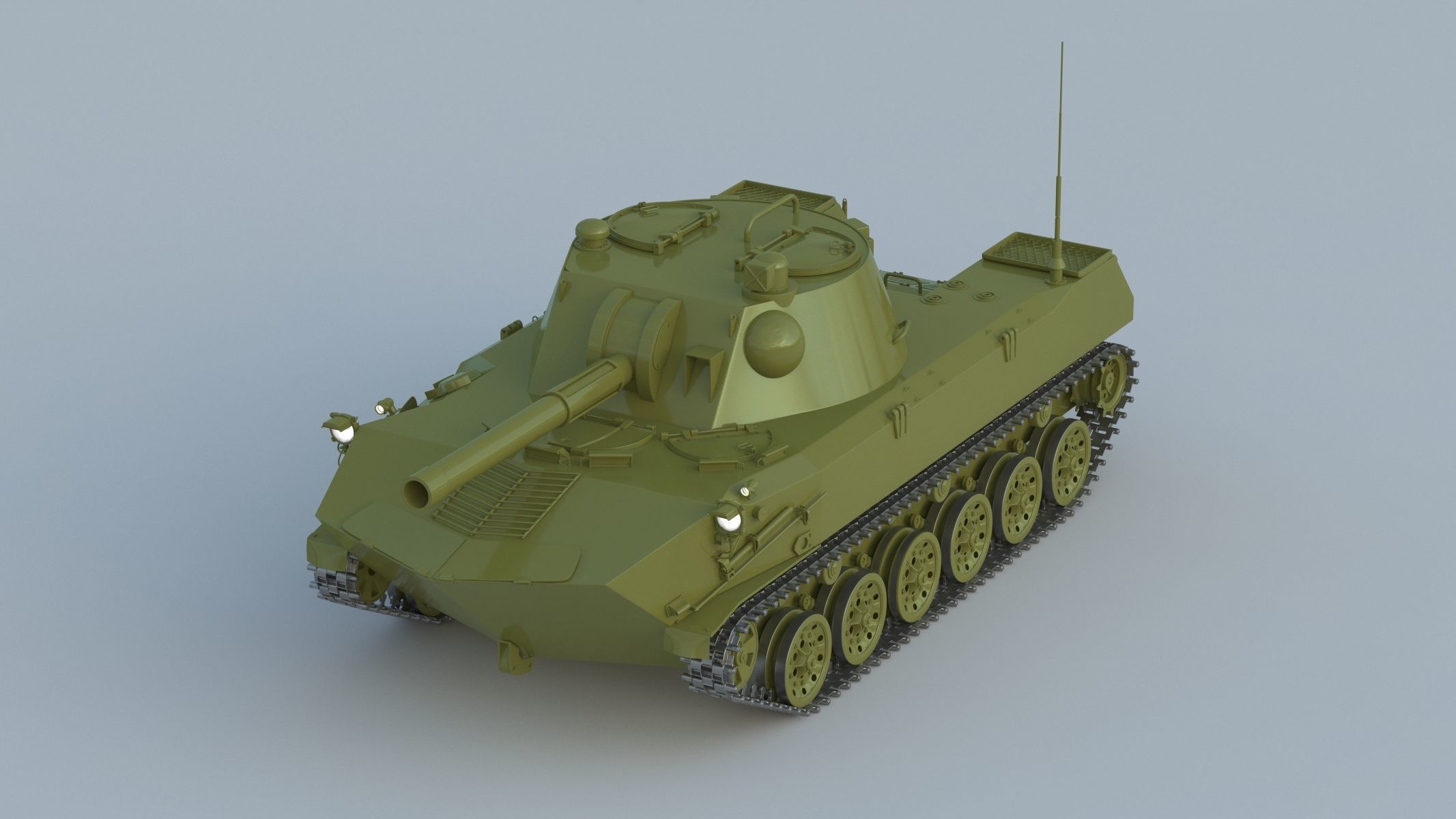 2S9 Nona 3D model | CGTrader