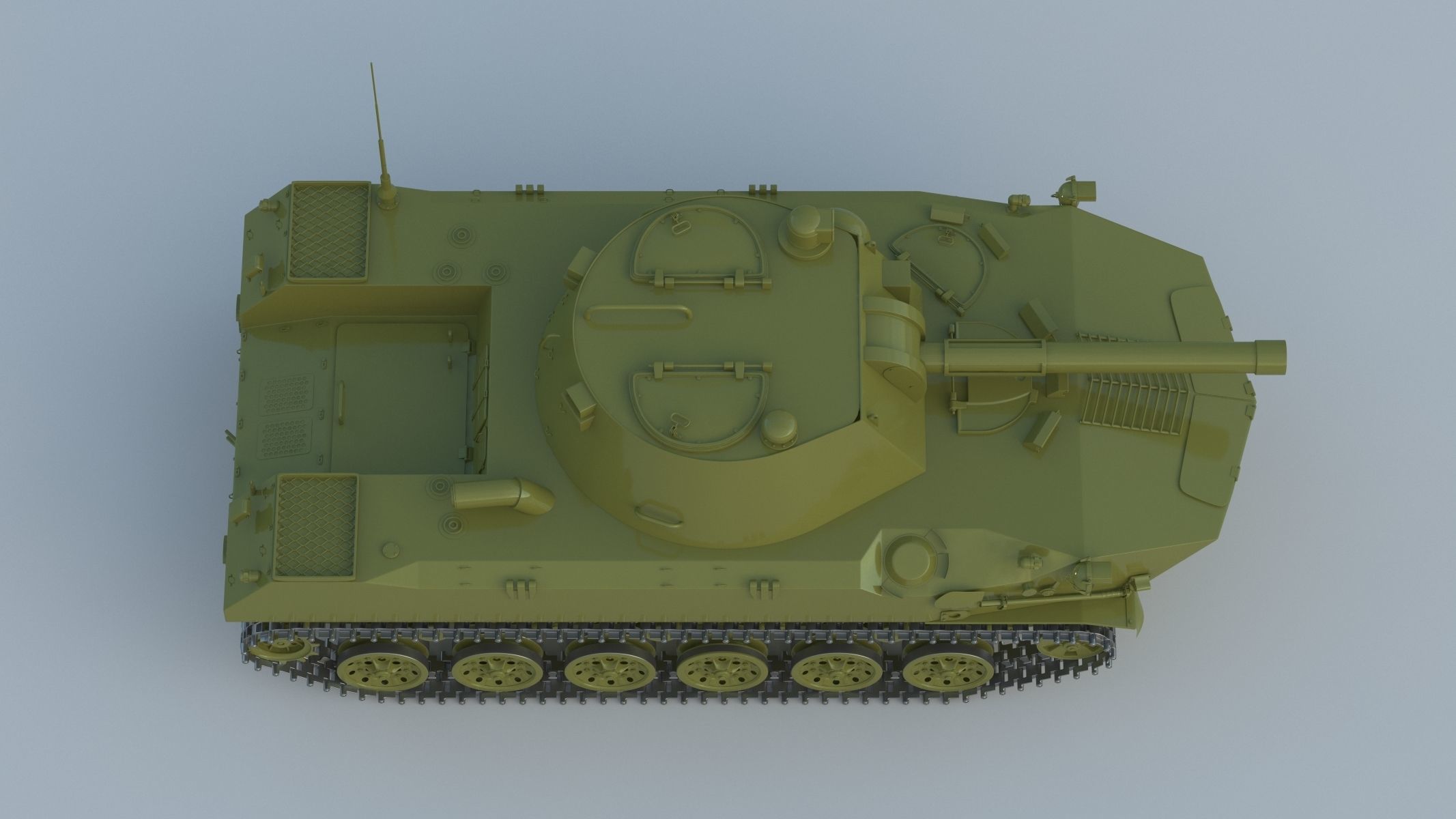 2S9 Nona 3D model | CGTrader