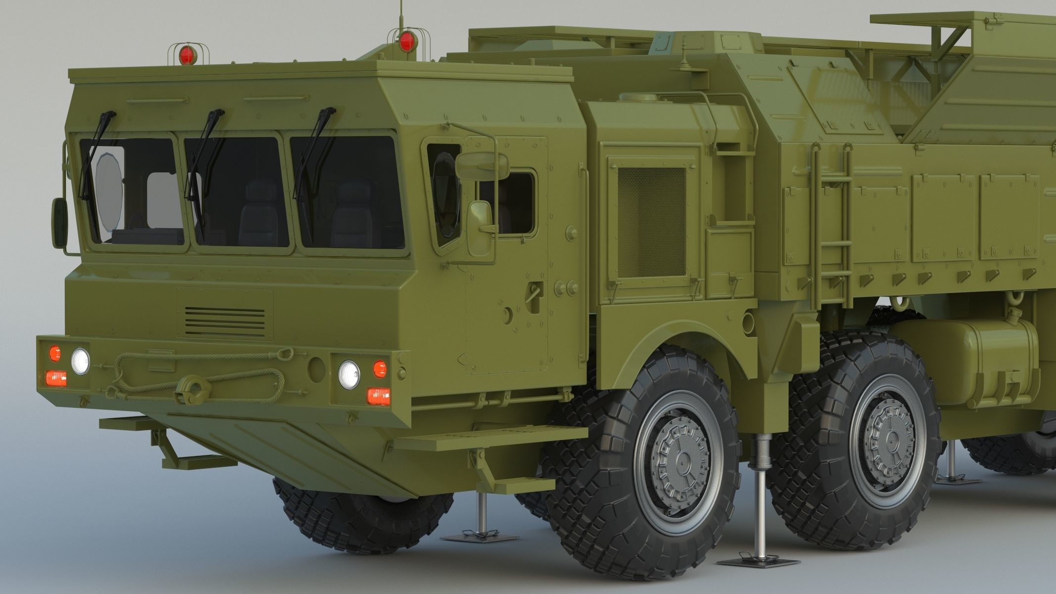 9K720 Iskander 3D model | CGTrader
