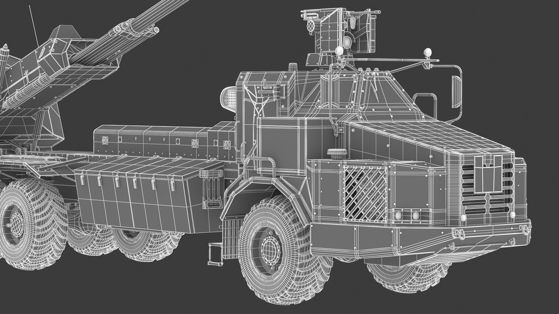 Archer Artillery System 3D model | CGTrader