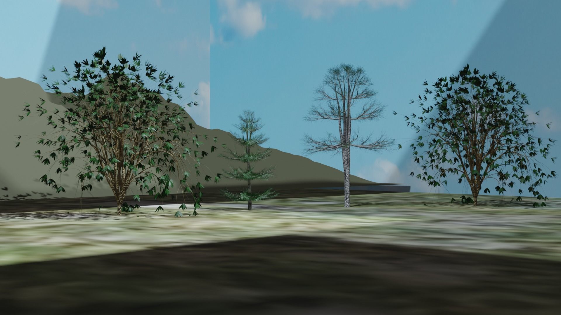 3D model Simple Trees VR / AR / low-poly | CGTrader