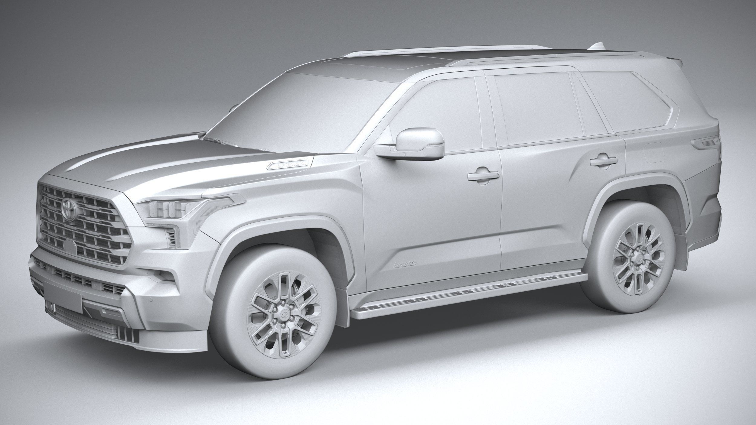 Toyota Sequoia 2023 3D model | CGTrader