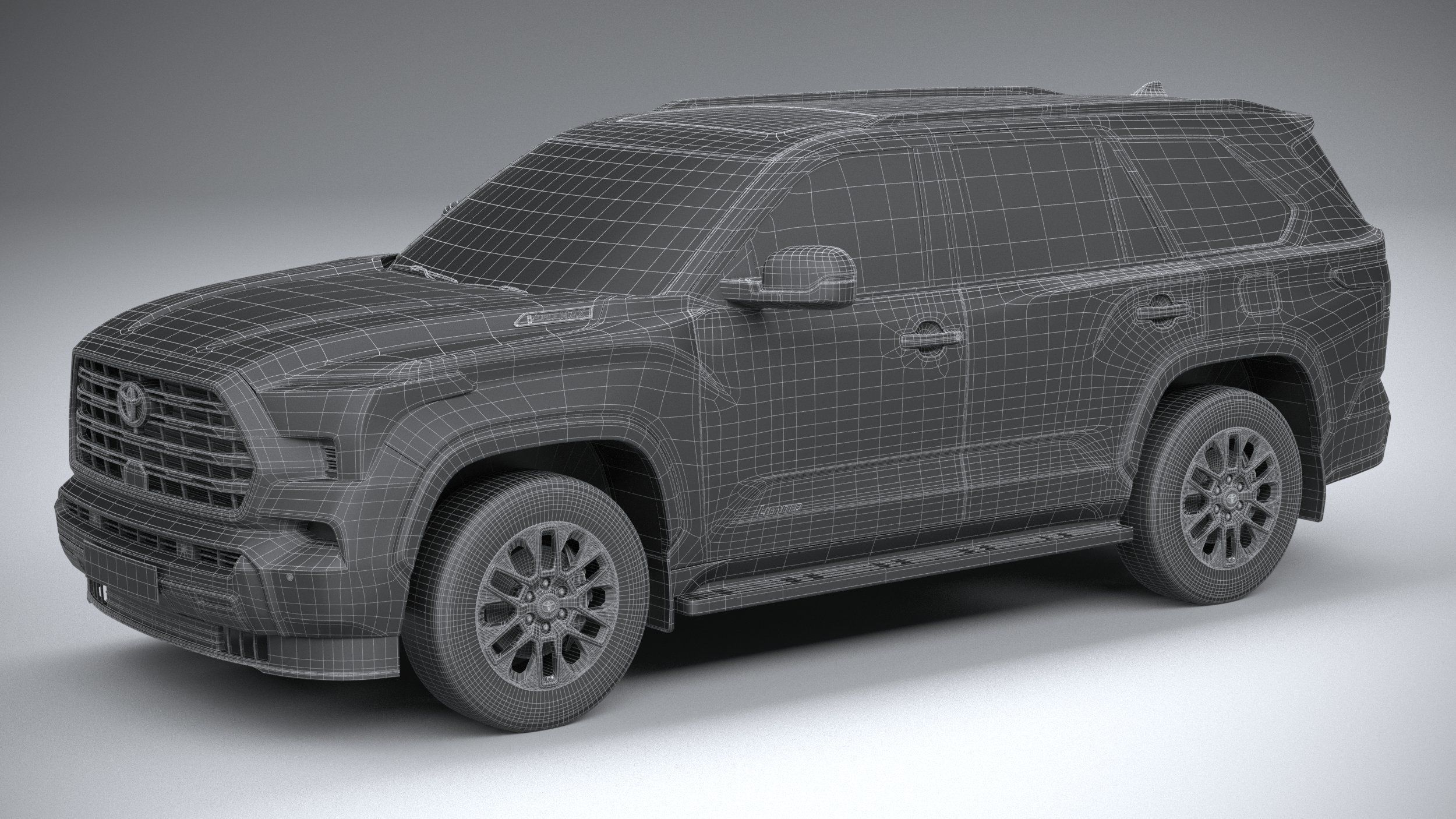 Toyota Sequoia 2023 3D model | CGTrader