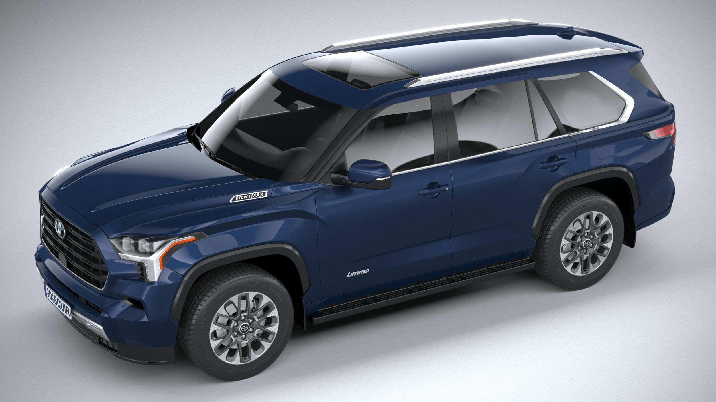 Toyota Sequoia 2023 3D model | CGTrader