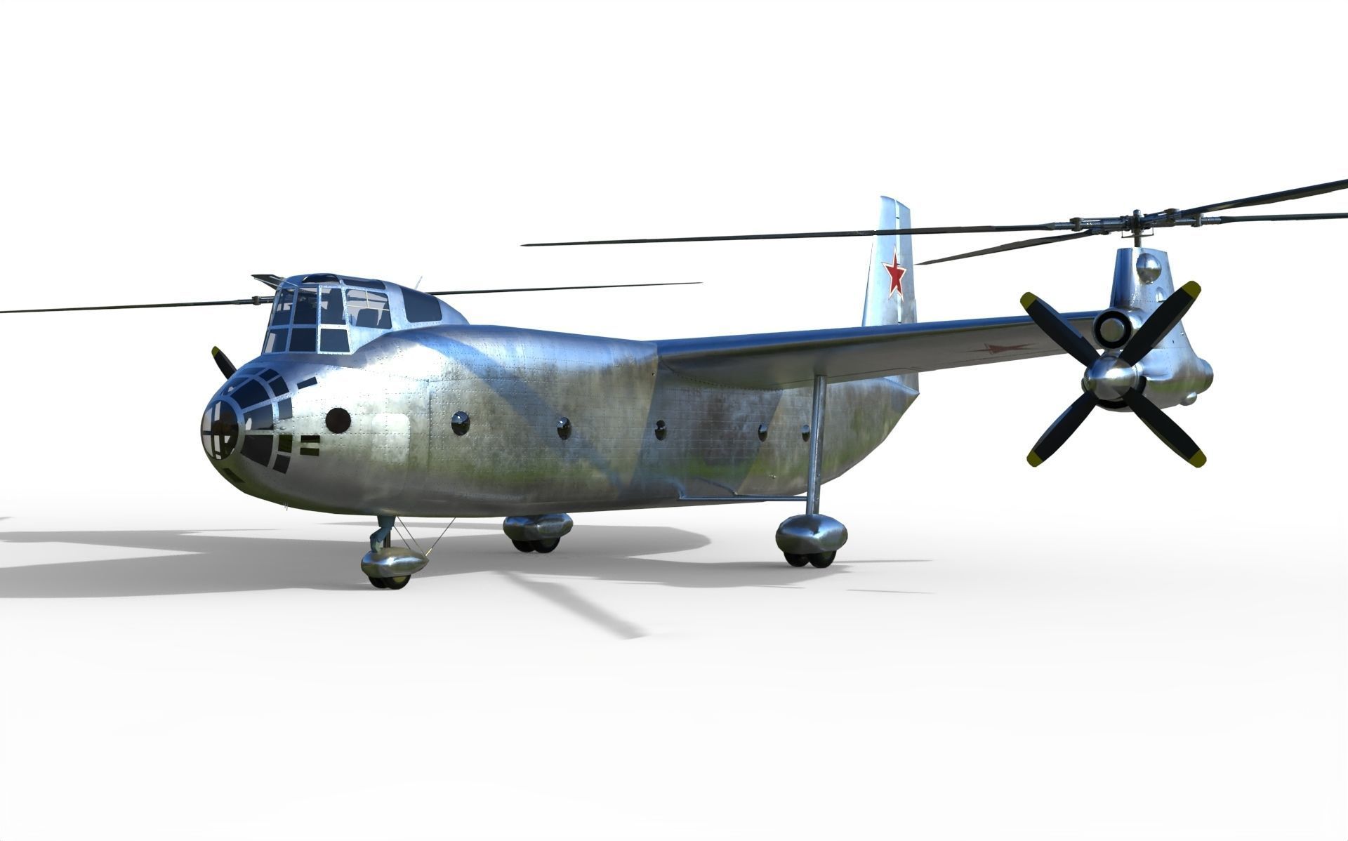 Kamov Ka-22 3D model | CGTrader